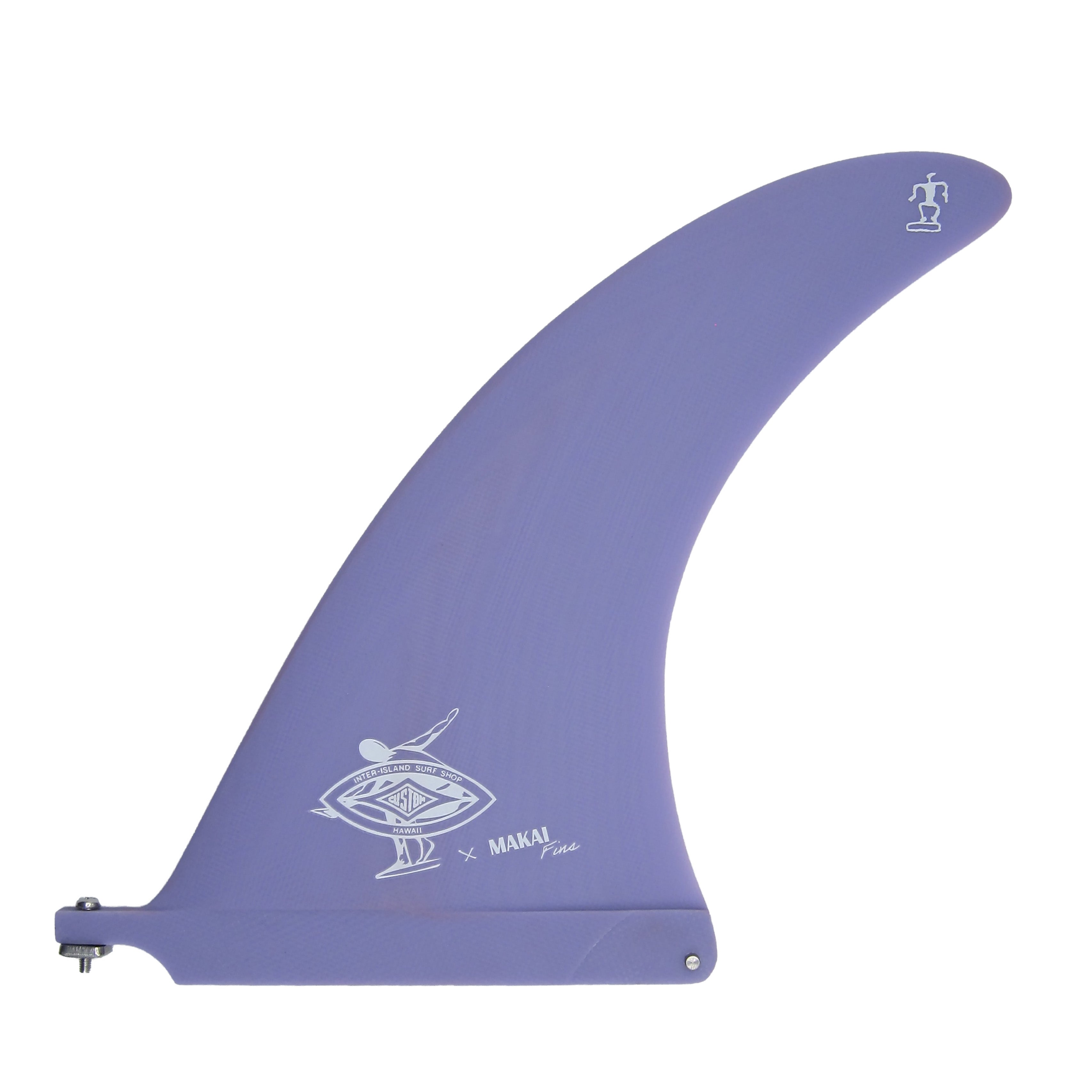 Single Fin The Lango 9" - Lavender – Makai Fins